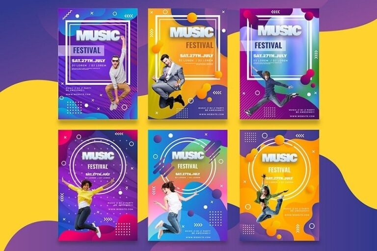 Tổng Hợp Những Mẫu Poster Âm Nhạc Ấn Tượng Và Đẹp Mắt Nhất » In Đồng Lợi